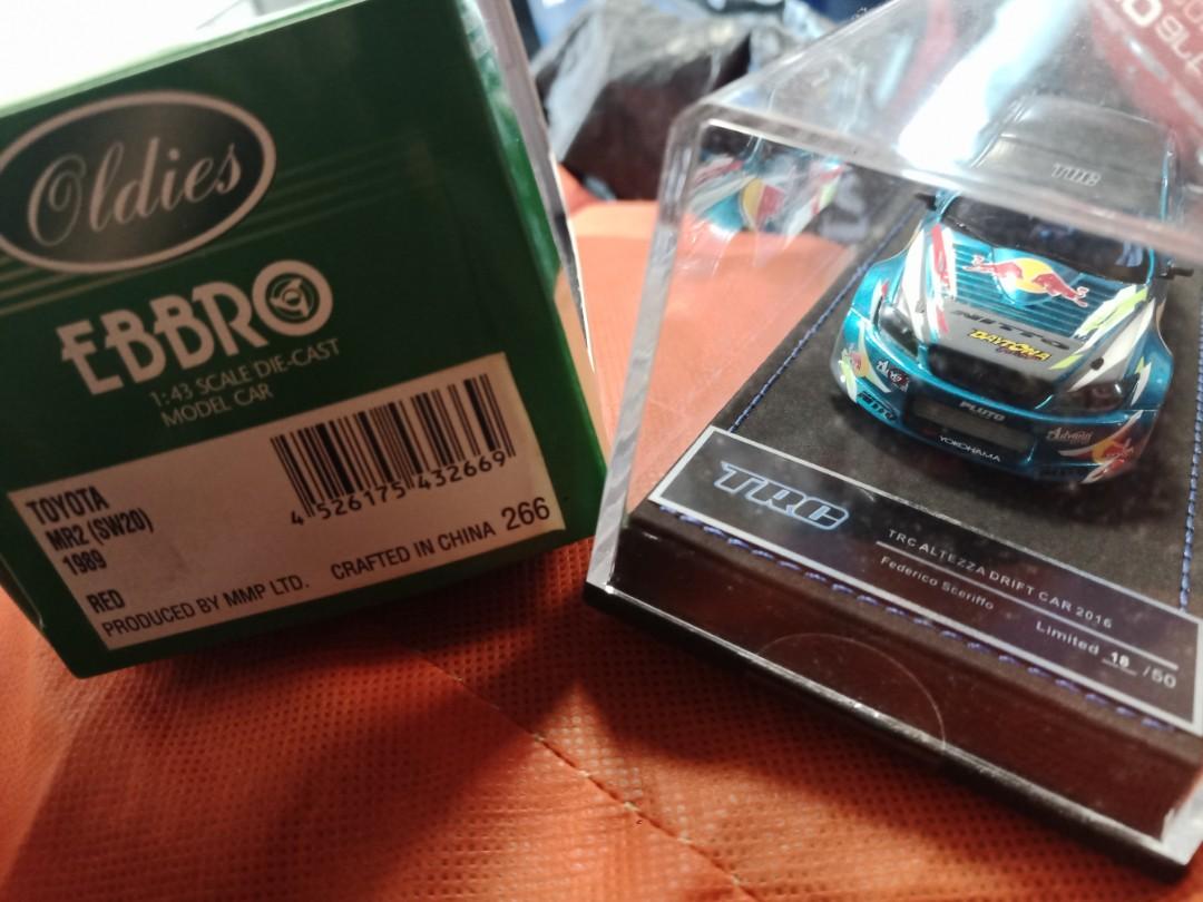 Toyota altezza rs200 sxe10 trc redbull drift car & ebbro sw20 mr2 same ...