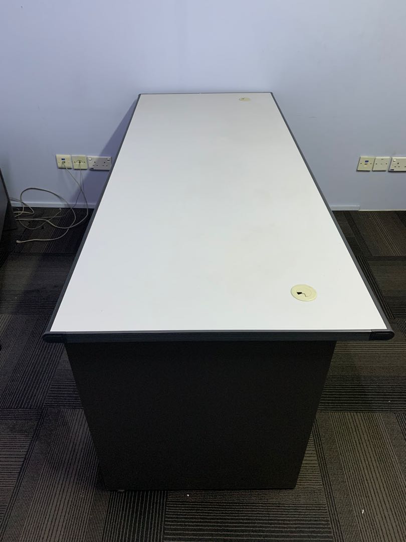 Used office table, Furniture & Home Living, Furniture, Tables & Sets on ...
