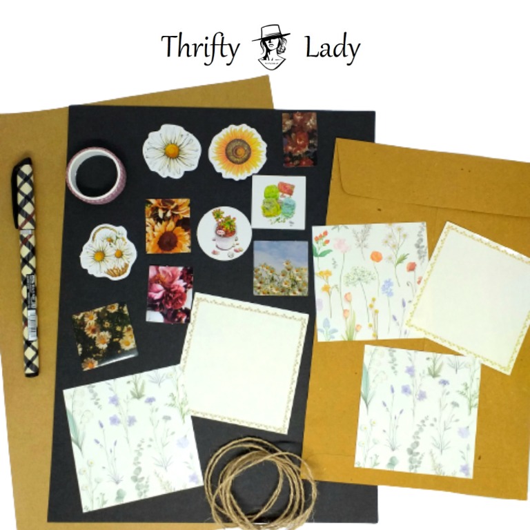 Vintage Journal Craft Set 2 Hobbies Toys Stationary Craft Craft