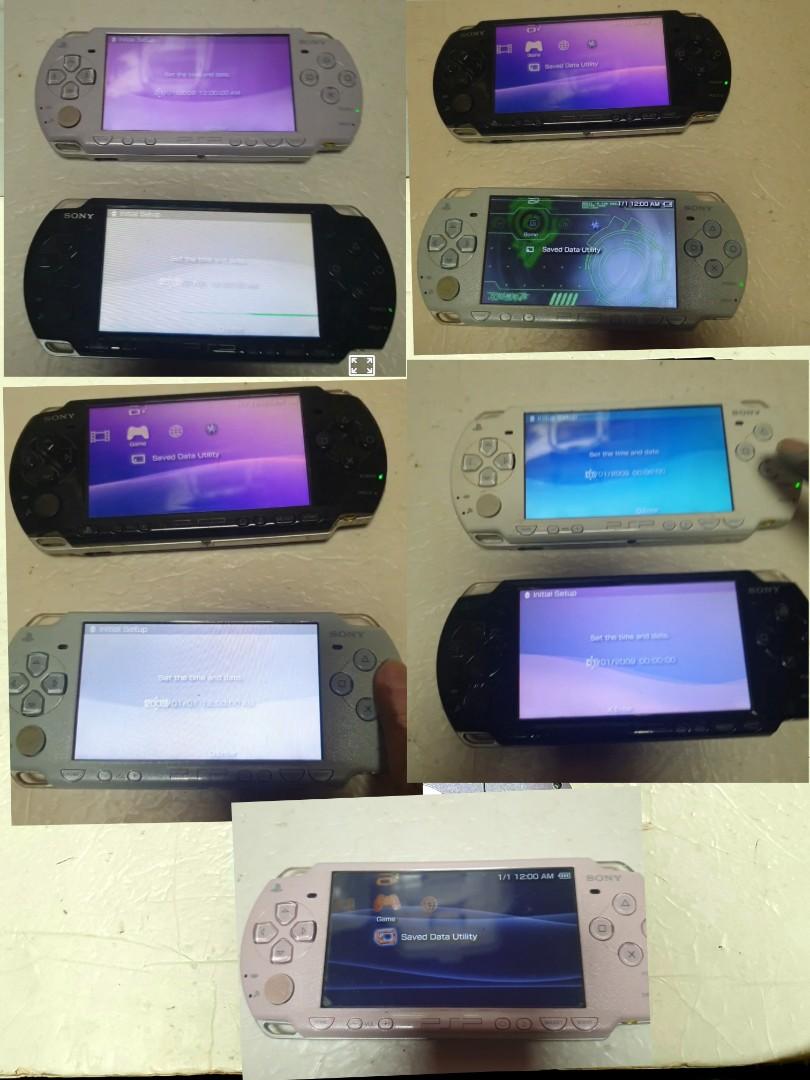 vintage sony psp first version console parts, Video Gaming, Video Game ...