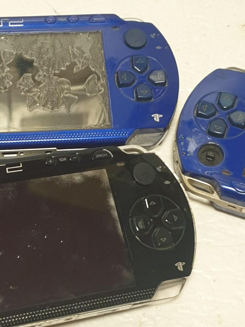 vintage sony psp first version console parts, Video Gaming, Video Game ...