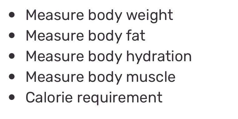 Weighing Scale - Body Fat Hydration Monitor, Everything Else on Carousell