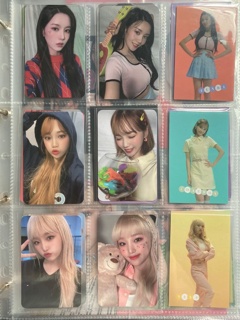 [WTS/WTT]{UPDATED} Izone oneiric diary one reeler photocards pcs eunbi yena chaewon cheap ...