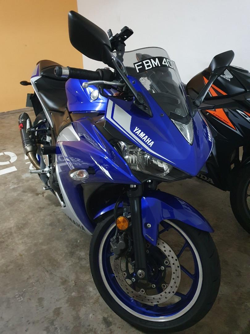 YAMAHA YZF-R3 BLUE, Motorcycles, Motorcycles for Sale, Class 2A on ...
