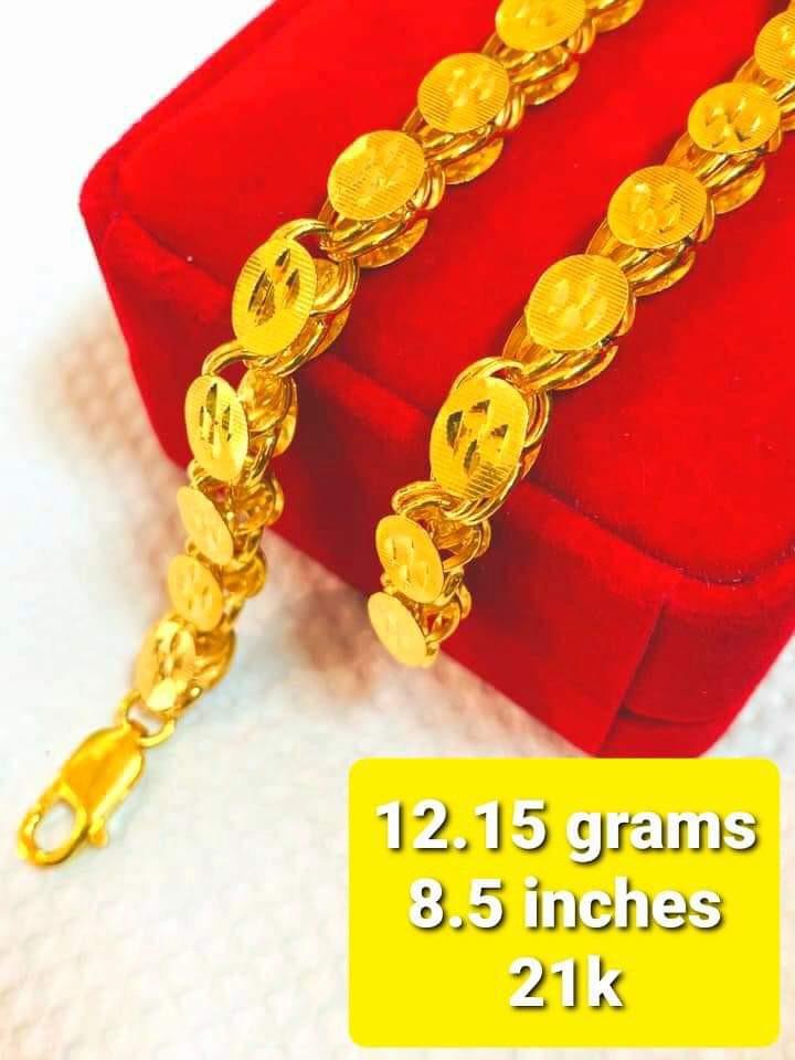 21k Saudi Gold Damascus Necklace, Women's Fashion, Jewelry & Organizers ...