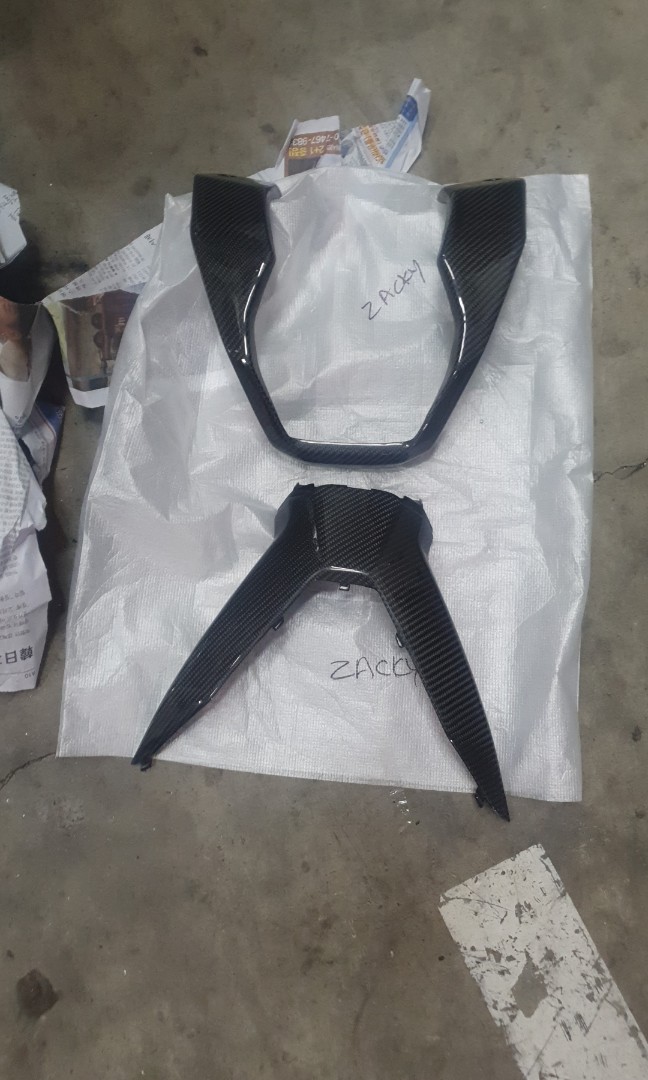 ADV 150 center carbon console, Motorcycles, Motorcycle Accessories on ...