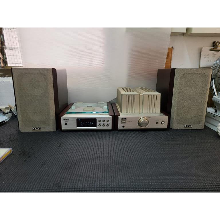 Akai Mini Hi-Fi Micro Component System 雅佳微型音響, 音響器材, 可攜式音響設備 - Carousell