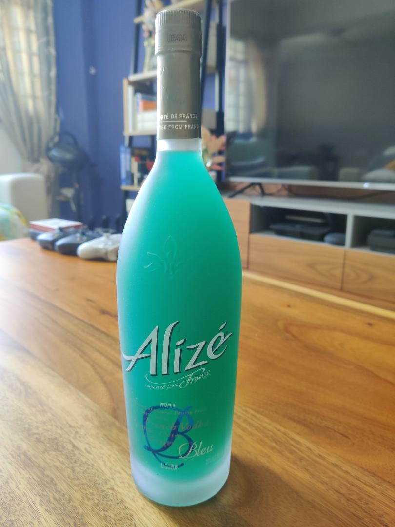 Alize Bleu Vodka/Cognac blend (1 litre), Food & Drinks, Alcoholic ...