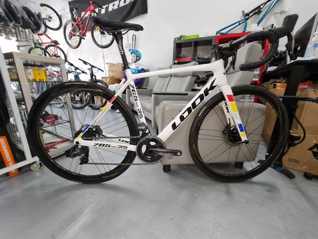 Almost New LOOK 785 HUEZ RS DISC 2020 Size 52 SRAM AXS , Campagnolo ...