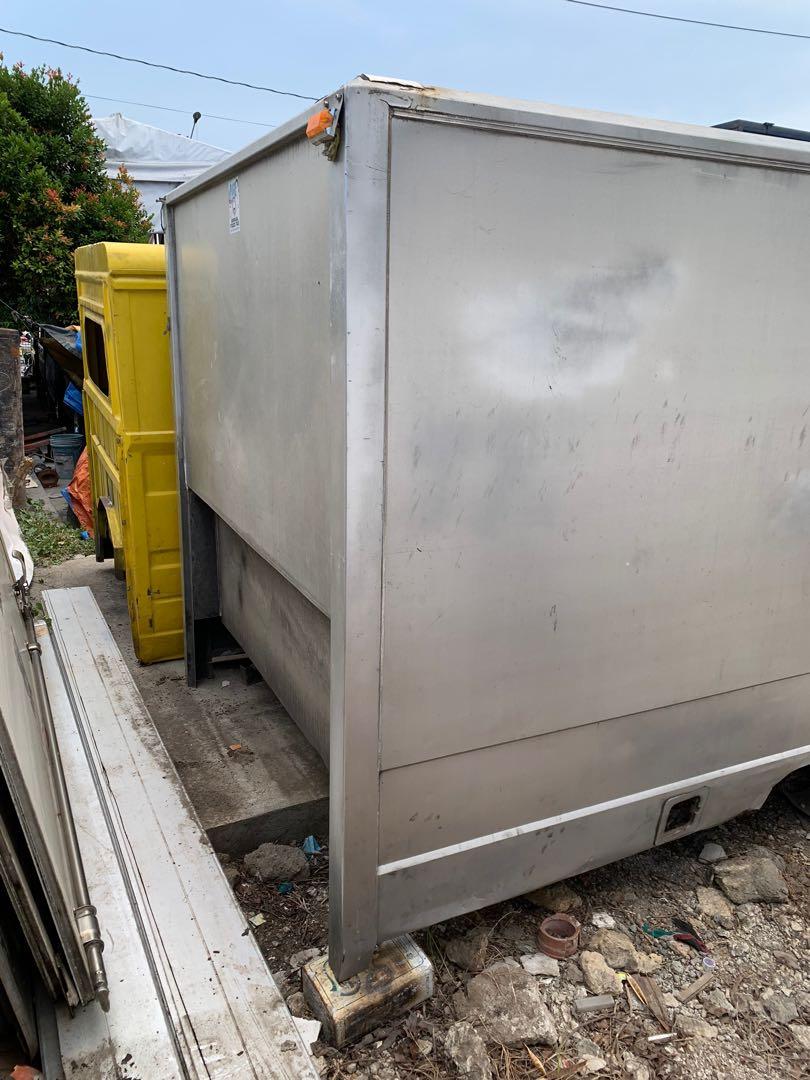 Aluminum van body only L300 8ft, Special Vehicles, Heavy Vehicles ...