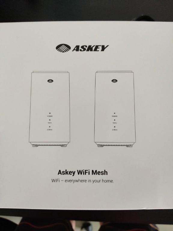 Askey AP5100W Mesh WiFi Router, Computers & Tech, Parts & Accessories ...