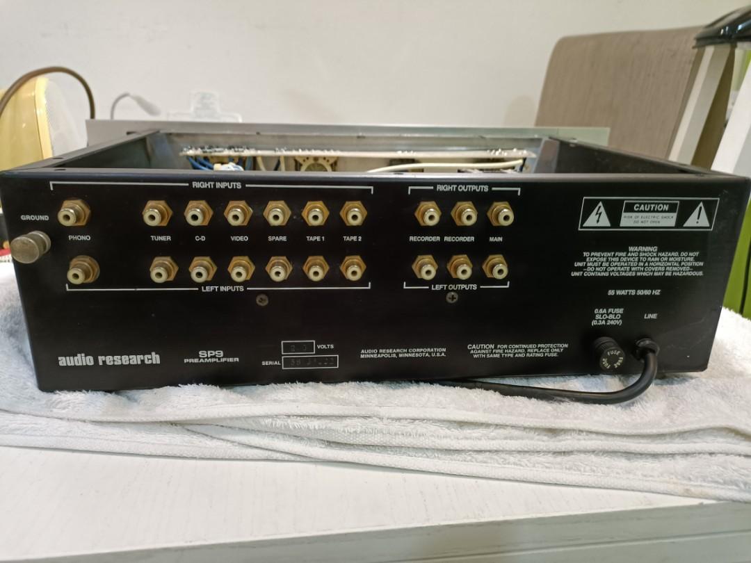 Audio research sp9 preamplifier (preamp with PHONO stage), Audio ...