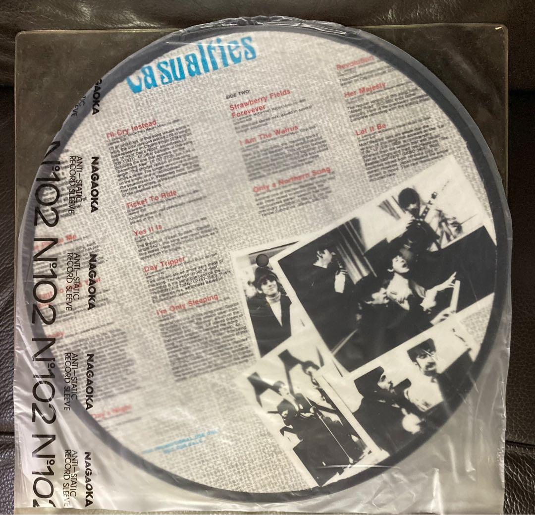 Beatles - Casualties (aka Butcher Cover) LP Picture Disc 黑膠圖案唱片, 興趣及遊戲 ...