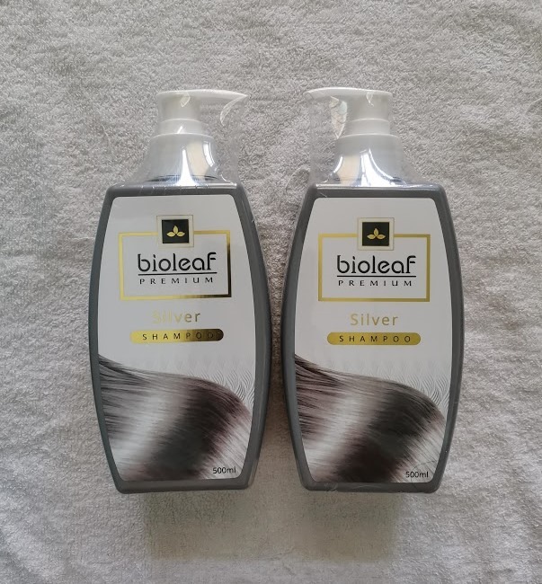 Bioleaf Premium Silver Shampoo, Beauty & Personal Care, Hair on Carousell