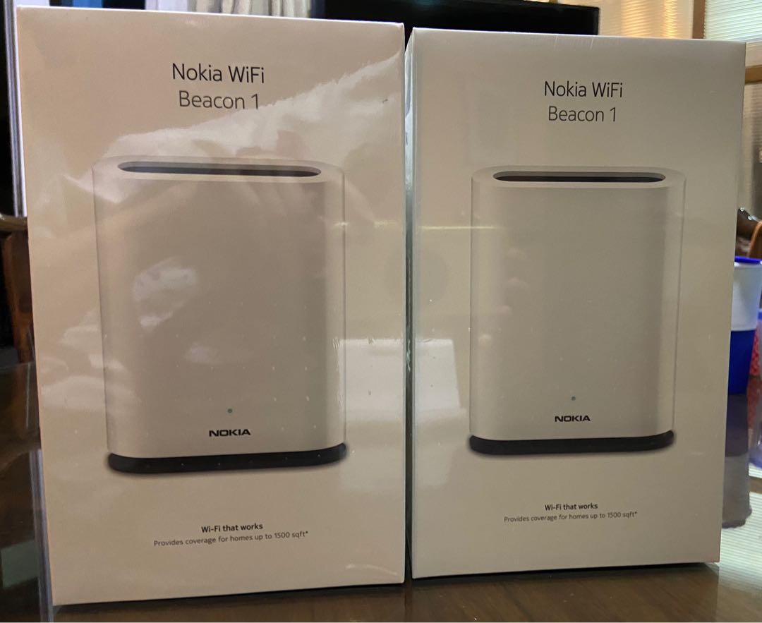BNIB Nokia Wifi Beacon 1 Mesh Router System, Computers & Tech, Parts ...