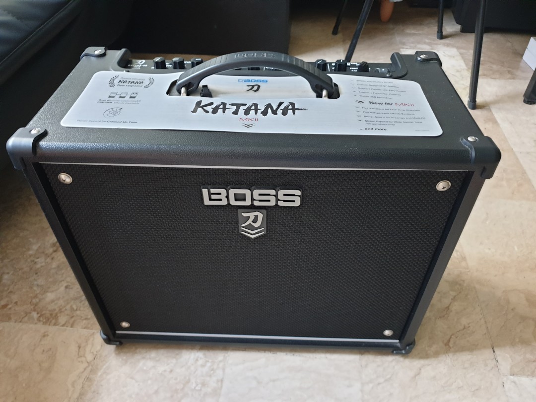 Boss Katana 50 mk2, Hobbies & Toys, Music & Media, Musical Instruments ...