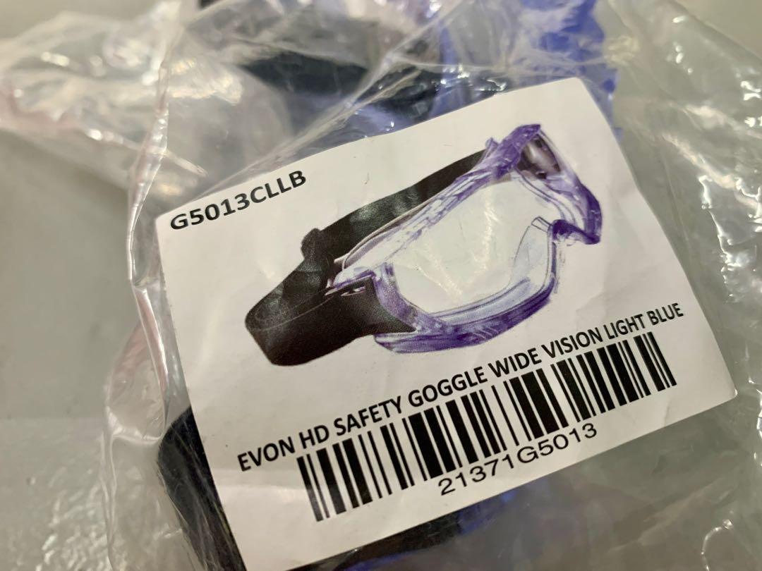 BRAND NEW - EVON HD Safety Goggle Wide Vision Anti-Fog, Everything Else ... BRAND NEW - EVON HD Safety Goggle Wide Vision Anti-Fog, Everything Else ...