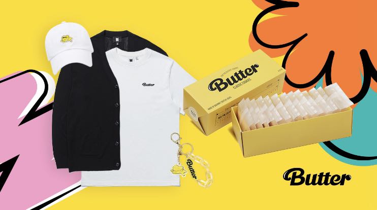 BTS Butter Merch Pre-order, Hobbies & Toys, Memorabilia & Collectibles ...