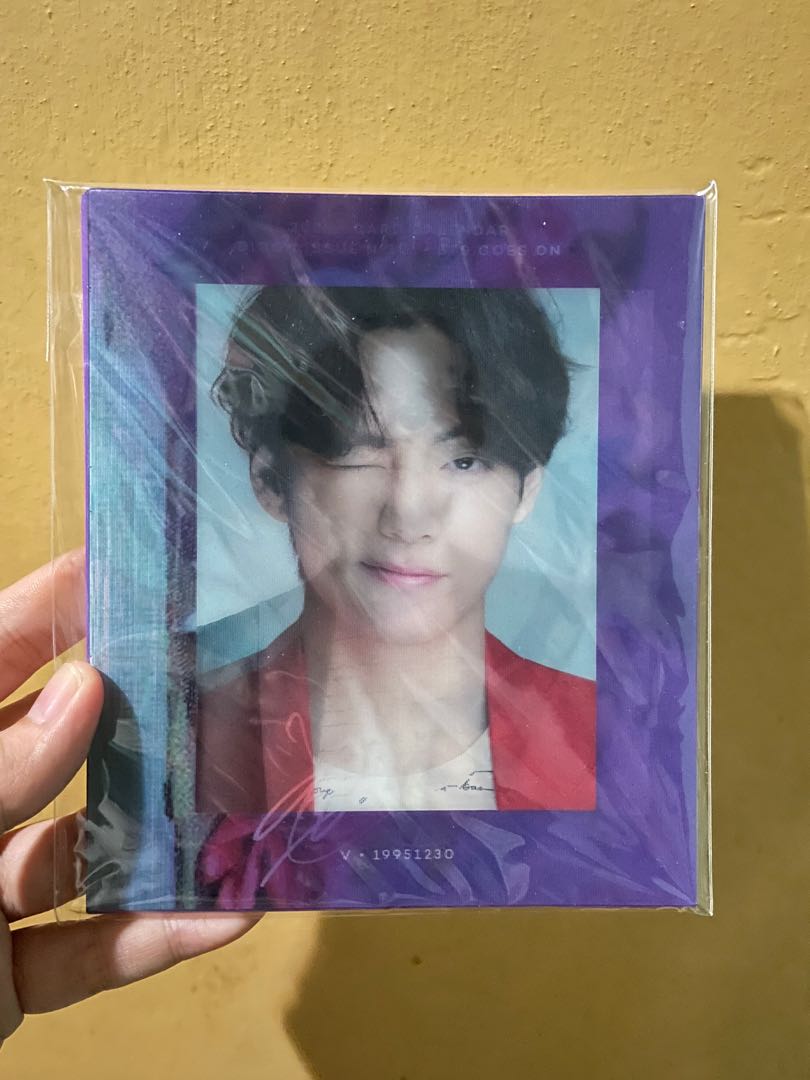 BTS V Dicon Lenti Calendar, Hobbies & Toys, Memorabilia & Collectibles ...