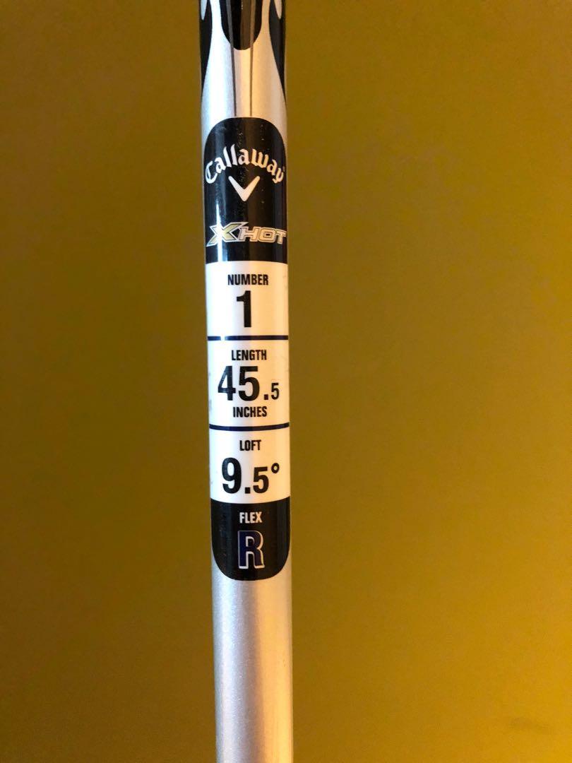 Callaway X Hot 50W R flex Mitsubishi shaft (with Golf Pride grip), Sports Equipment, Sports ...