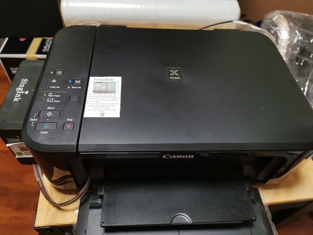 Canon Pixma MG3670 with singink, Computers & Tech, Printers, Scanners ...