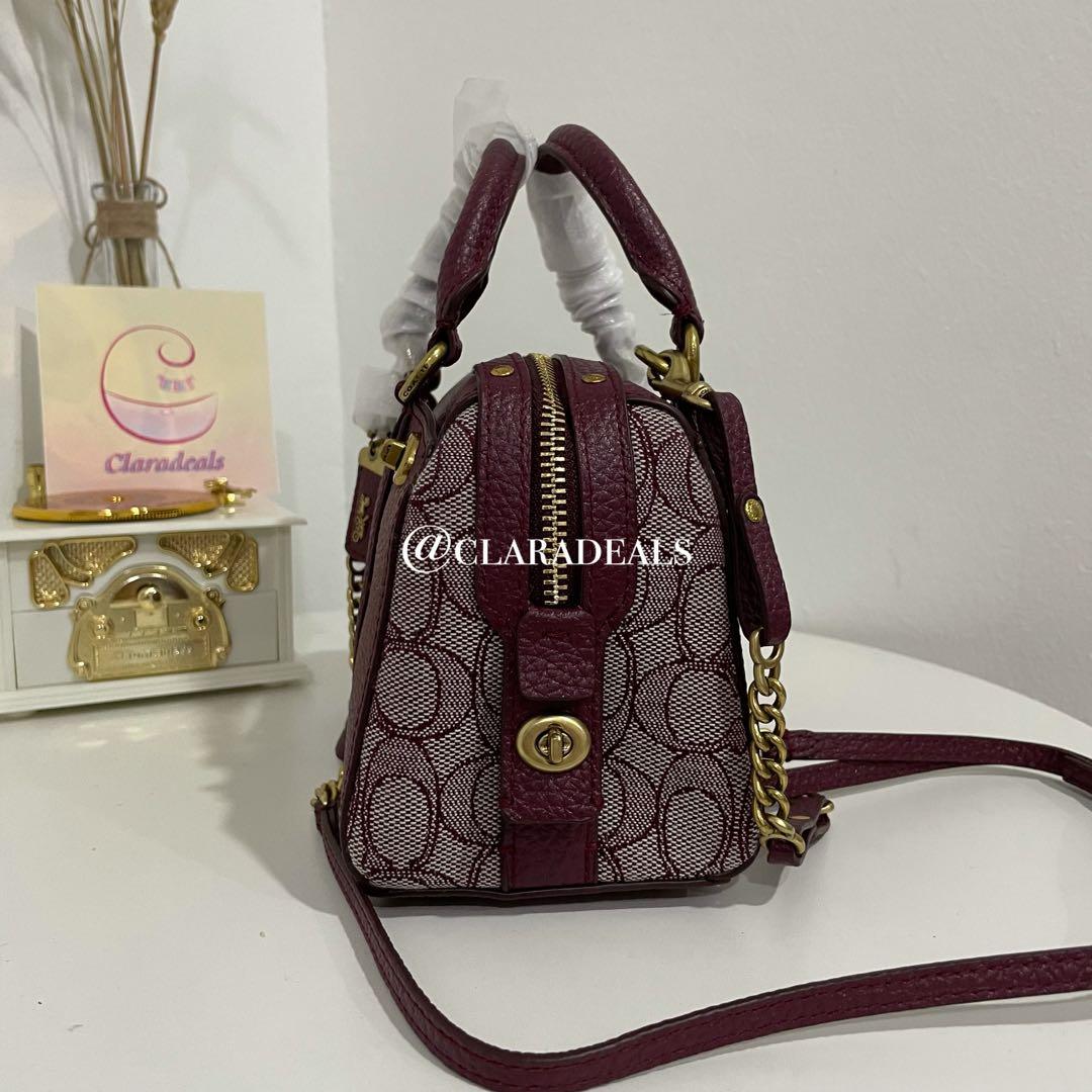 Coach Lark Bag 19 in Signature Jacquard, Women's Fashion, Bags ...