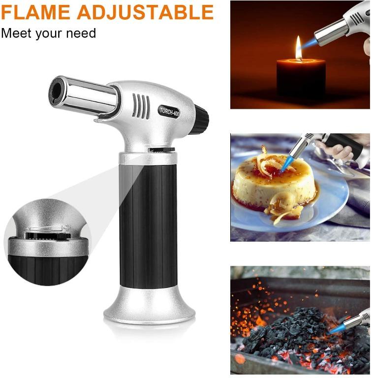 Creme Brulee Culinary Butane Torch Burner, Shoptings Professional ...