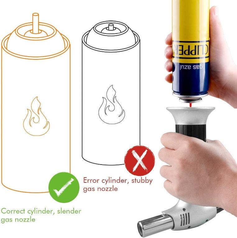 Creme Brulee Culinary Butane Torch Burner, Shoptings Professional ...
