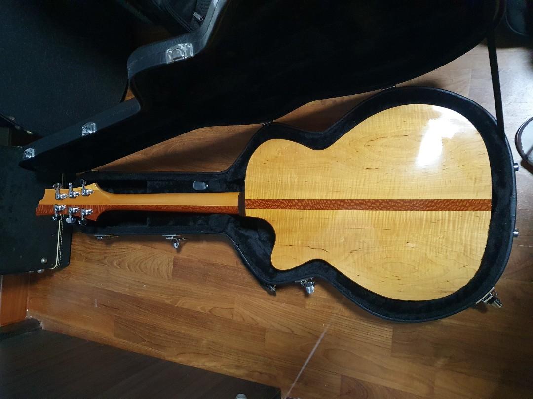 Custom Gypsy Jazz Acoustic Acoustic Electric Guitar, Hobbies & Toys ...