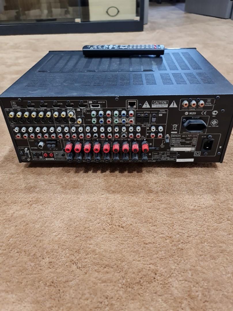 Denon AVR-3310, Audio, Soundbars, Speakers & Amplifiers on Carousell