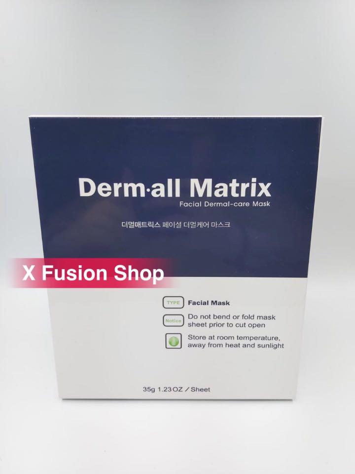 韓國Derm all Matrix ECM人皮面膜 (4片), 美容＆個人護理, 健康及美容 - 皮膚護理, 面部 - 面部護理 ...