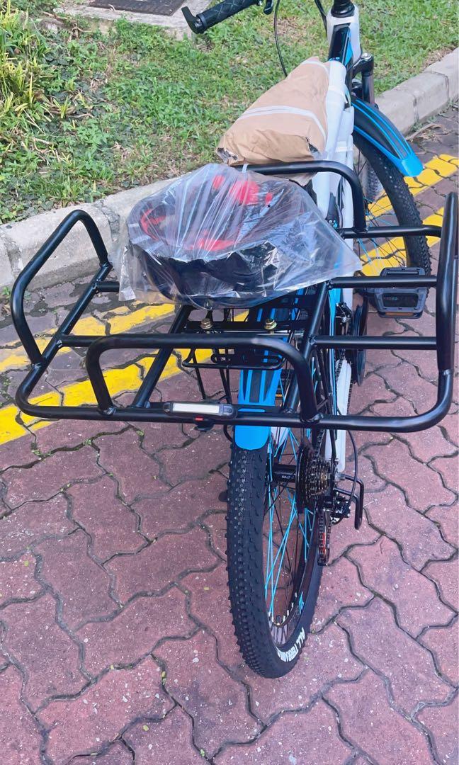 FoodPanda Grabfood Box Fixed Rack Rider Equipped with Car Rack Backseat ...