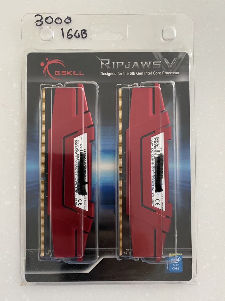 Gskill ripjaw DDR4 RAM, Computers & Tech, Parts & Accessories ...
