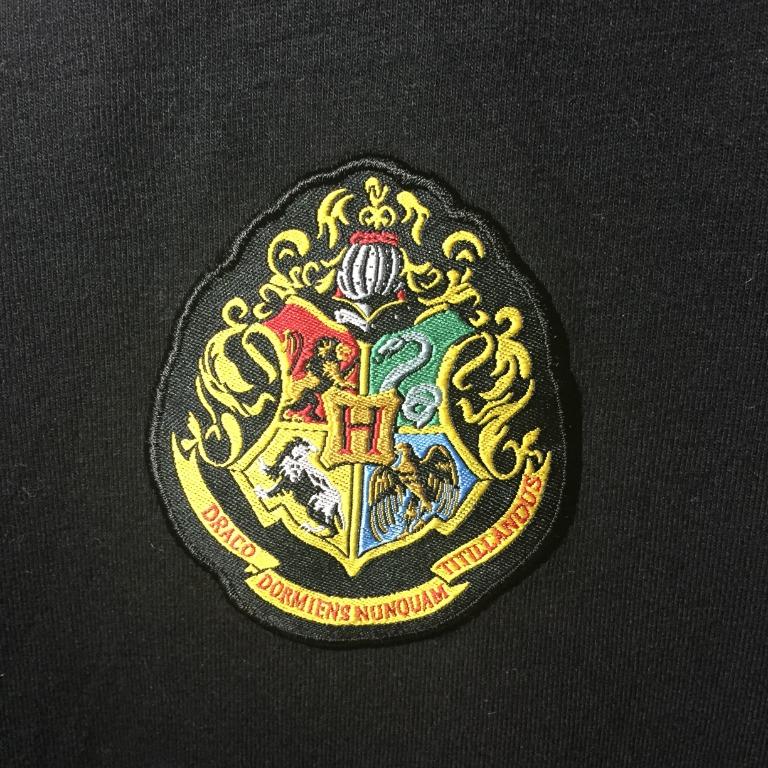 HARRY POTTER HOGWARTS PATCH DESIGN, Men's Fashion, Tops & Sets, Tshirts ...