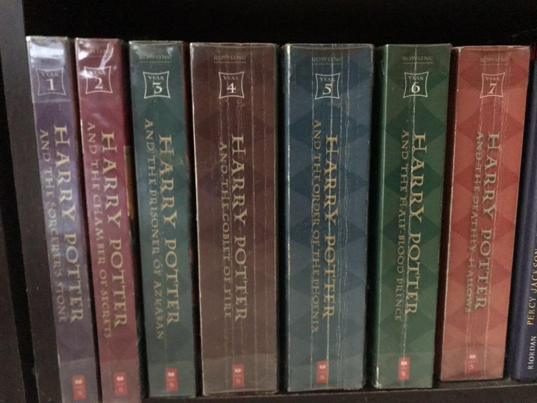 Harry Potter Series by JK Rowling, Hobbies & Toys, Books & Magazines ...