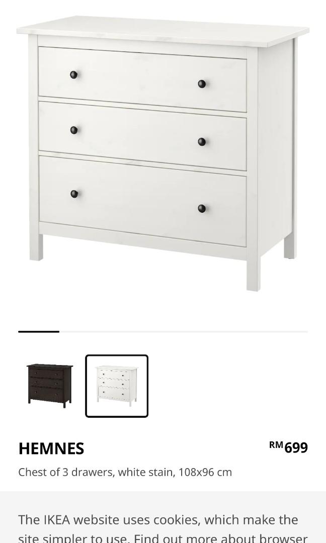 Hemnes ikea (yellow), Furniture & Home Living, Furniture, Shelves ...