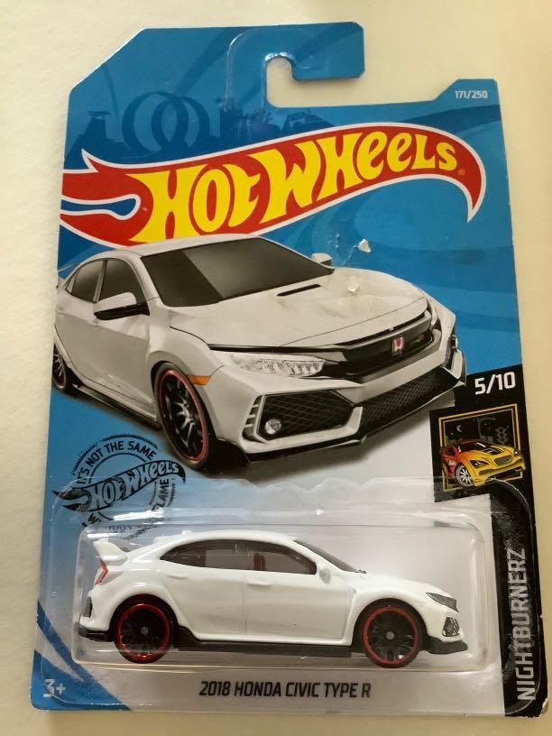 Hot Wheels 2018 Honda Civic Type R, Hobbies & Toys, Toys & Games on ...