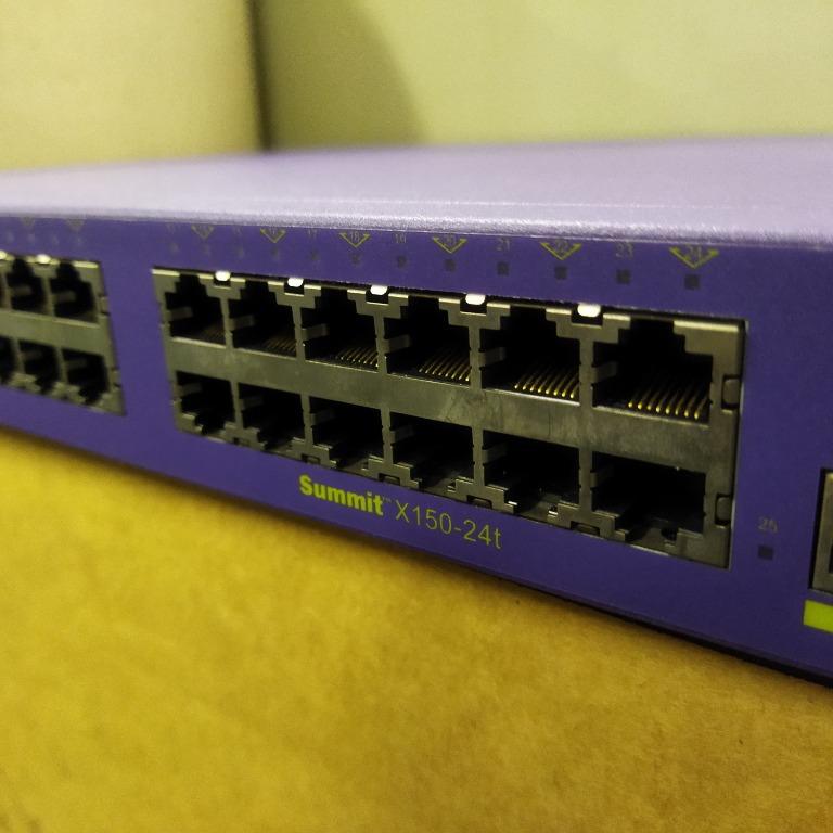 Extreme Network Summit X150-24t Switch, Computers & Tech, Parts ...
