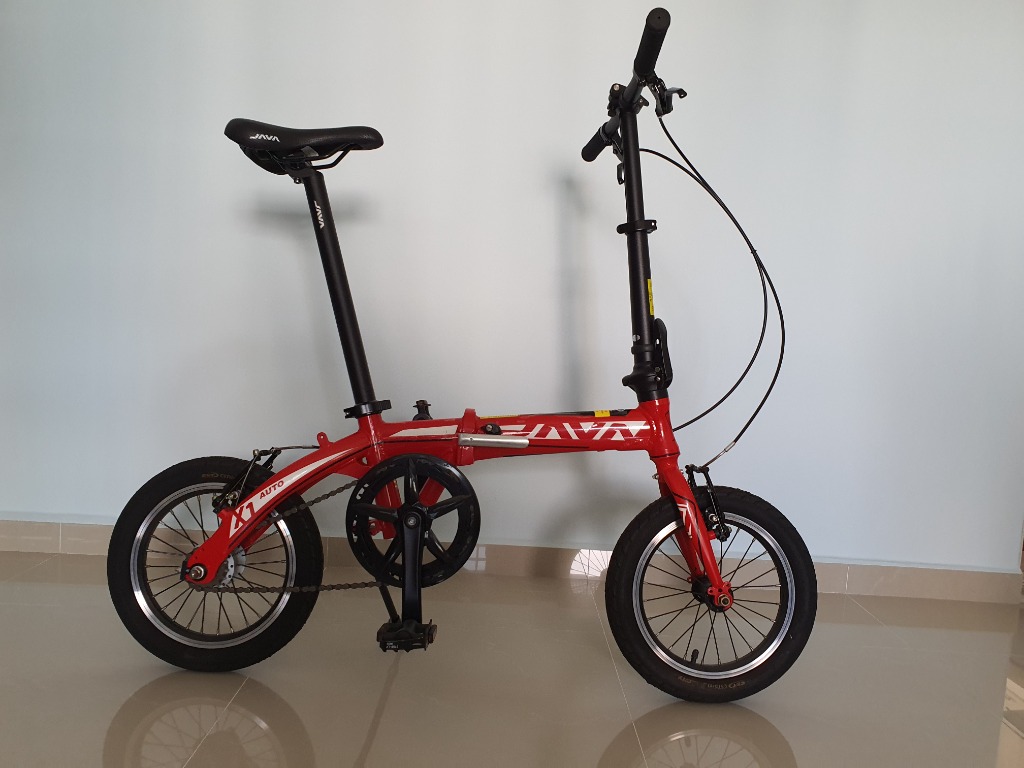 JAVA X1 Auto Foldie, Sports Equipment, Bicycles & Parts, Bicycles on Carousell