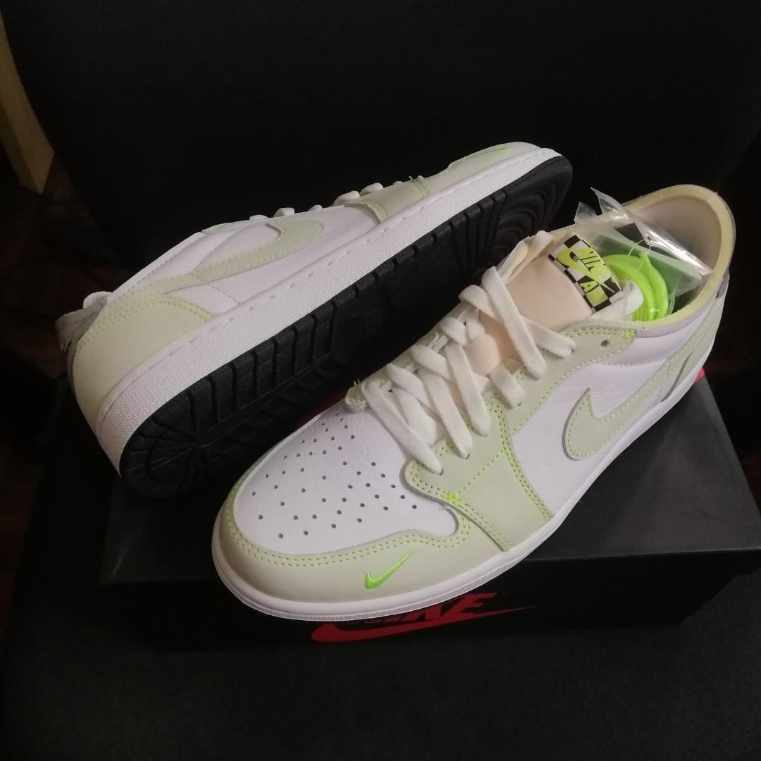Jordan 1 Low Ghost Green OG UK9, Men's Fashion, Footwear, Sneakers on ...