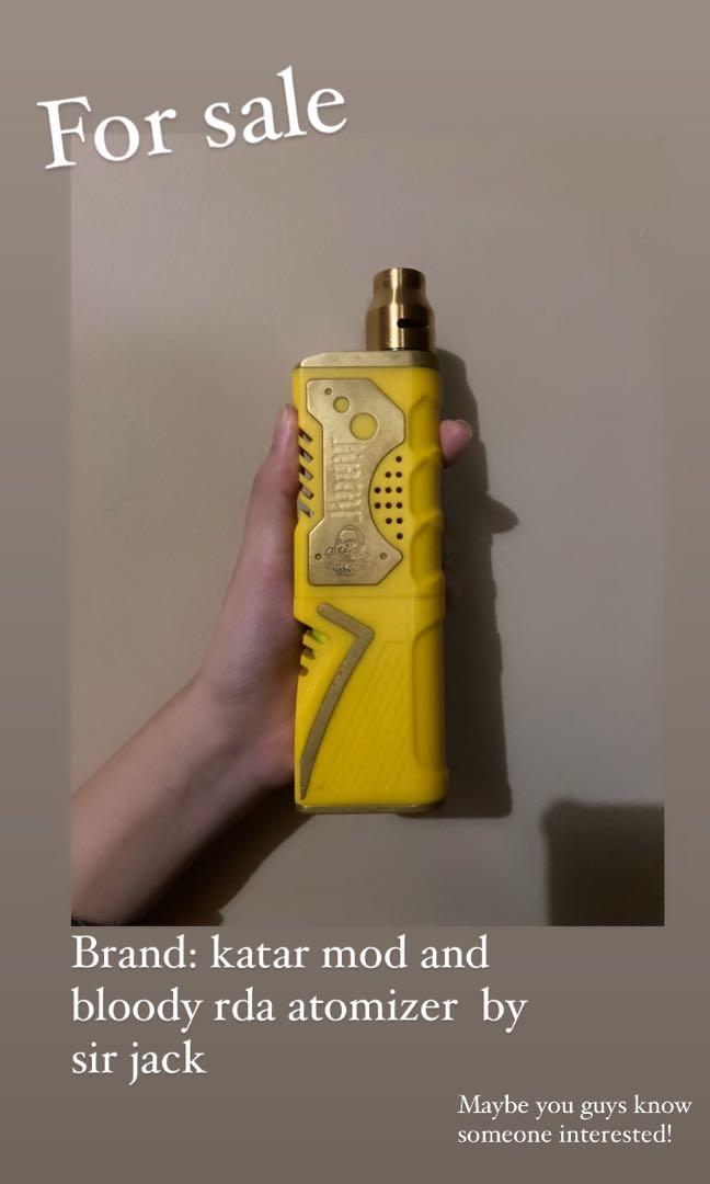 Katar mod and bloody atomizer by sir jack, Everything Else, Others on ...