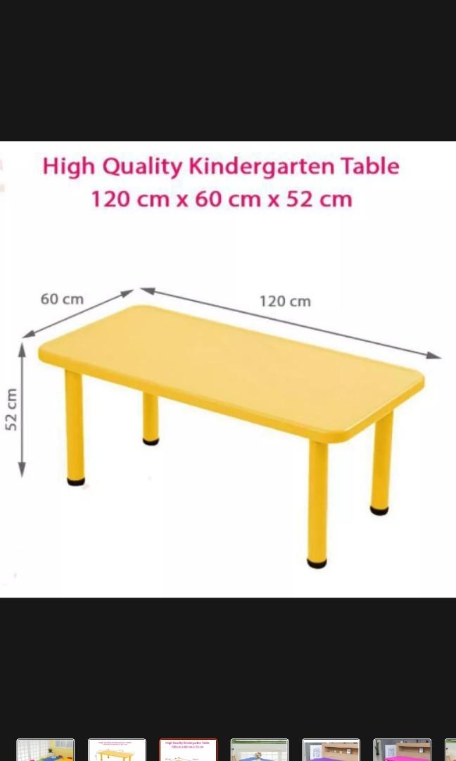 Big Kids Table and Chair with 2 kids chair Free extra one chair (Equine ...