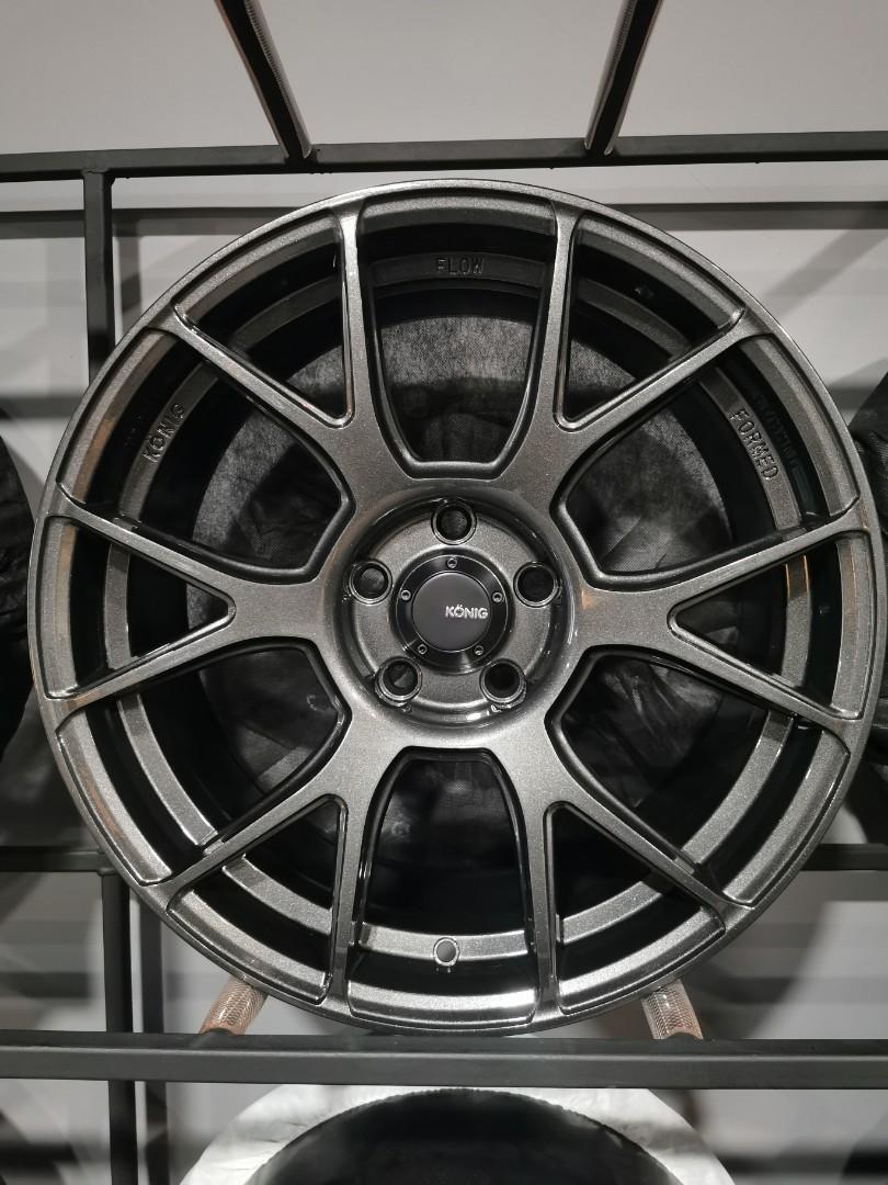 Konig Ampliform 5x112 18x8.5 +43, Car Accessories, Tyres & Rims on ...