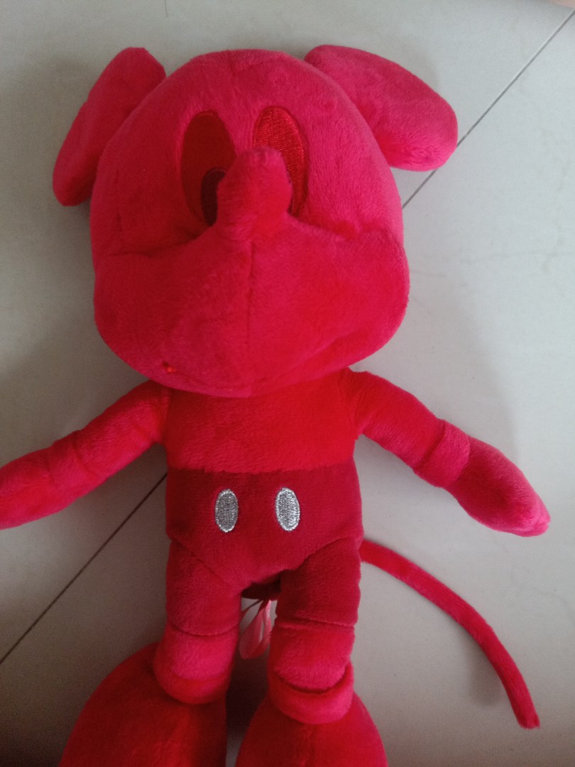 Limited edition red Mickey mouse, Hobbies & Toys, Toys & Games on Carousell