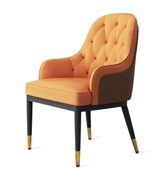 MATTHIAS Designer Series - Luxury Leather True Comfort Dining Chair ...