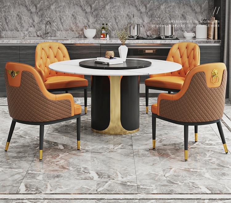 MATTHIAS Designer Series - Luxury Leather True Comfort Dining Chair ...