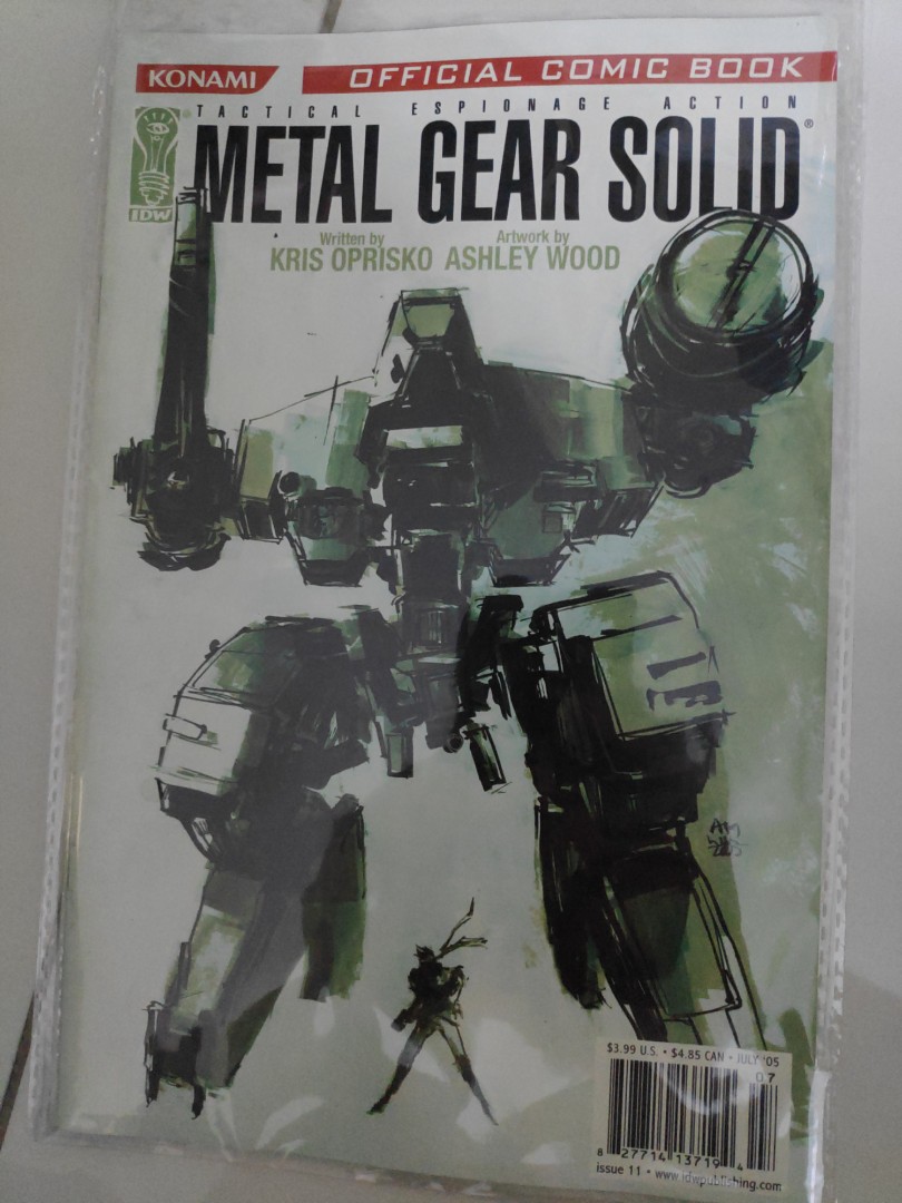 metal gear solid #11, Hobbies & Toys, Books & Magazines, Comics & Manga ...