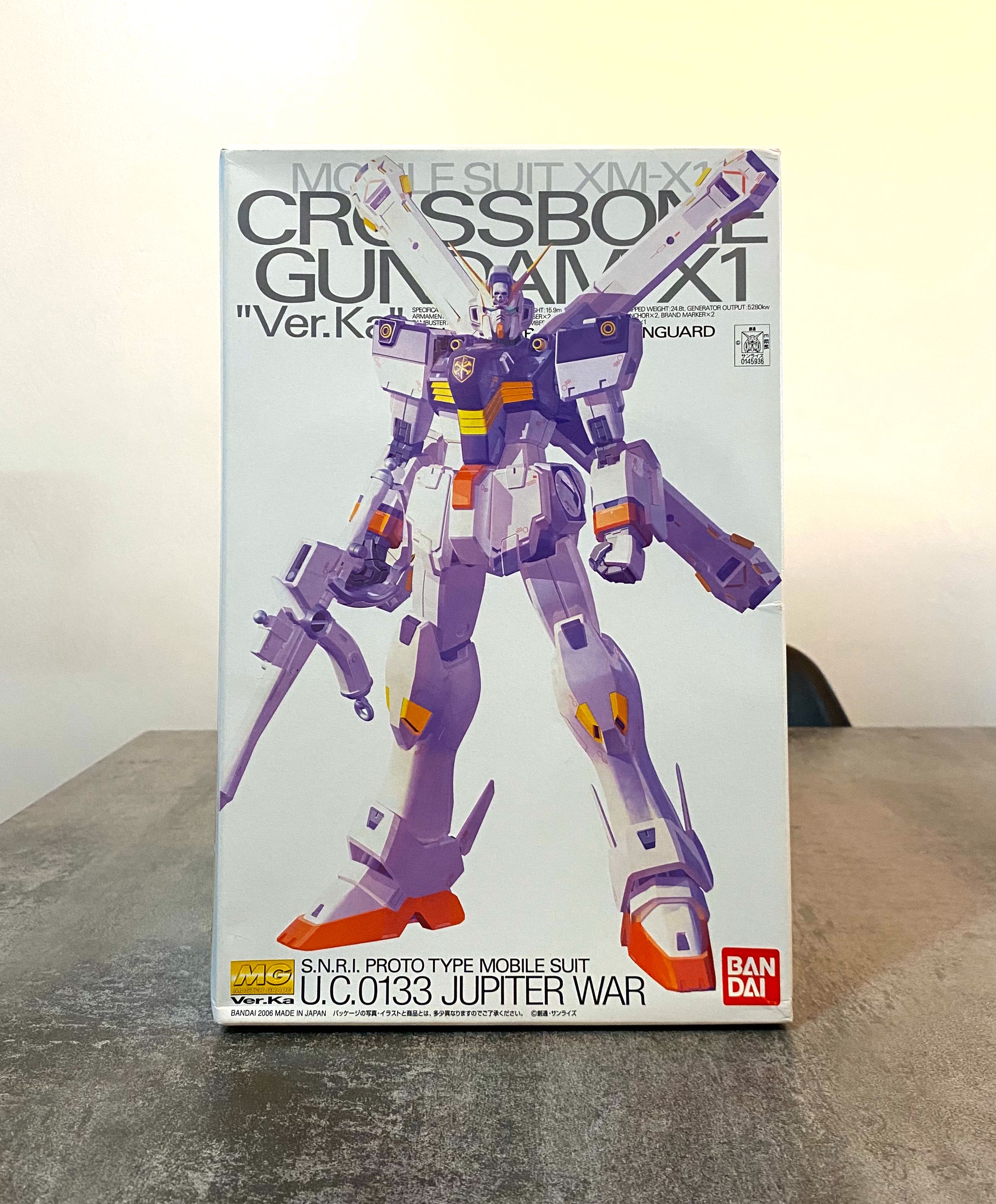 Mg 1/100 Gundam Crossbone X1 Verka Gunpla, Hobbies & Toys, Toys & Games ...