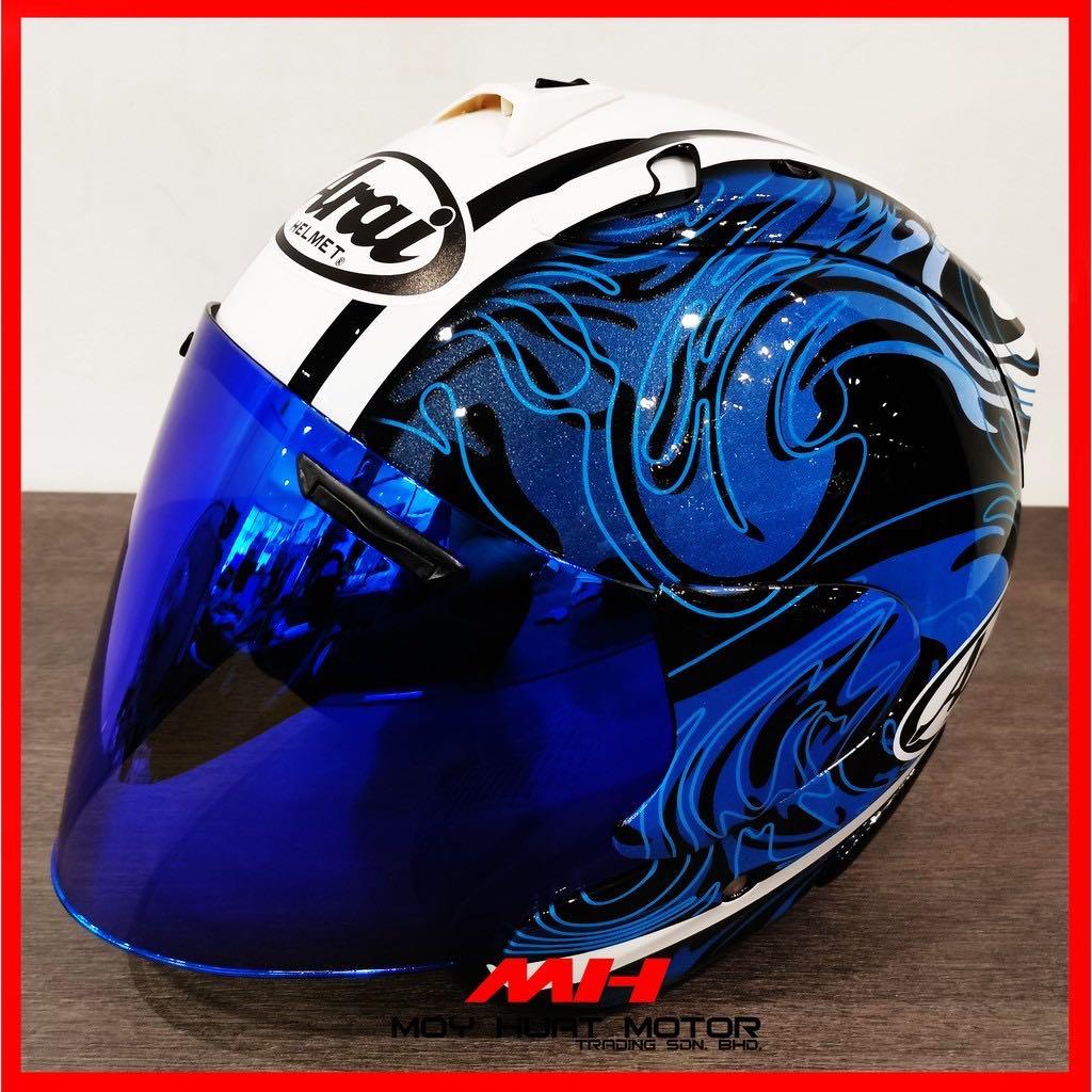 Mhr arai riptide helmet, Motorcycles, Motorcycle Accessories on Carousell