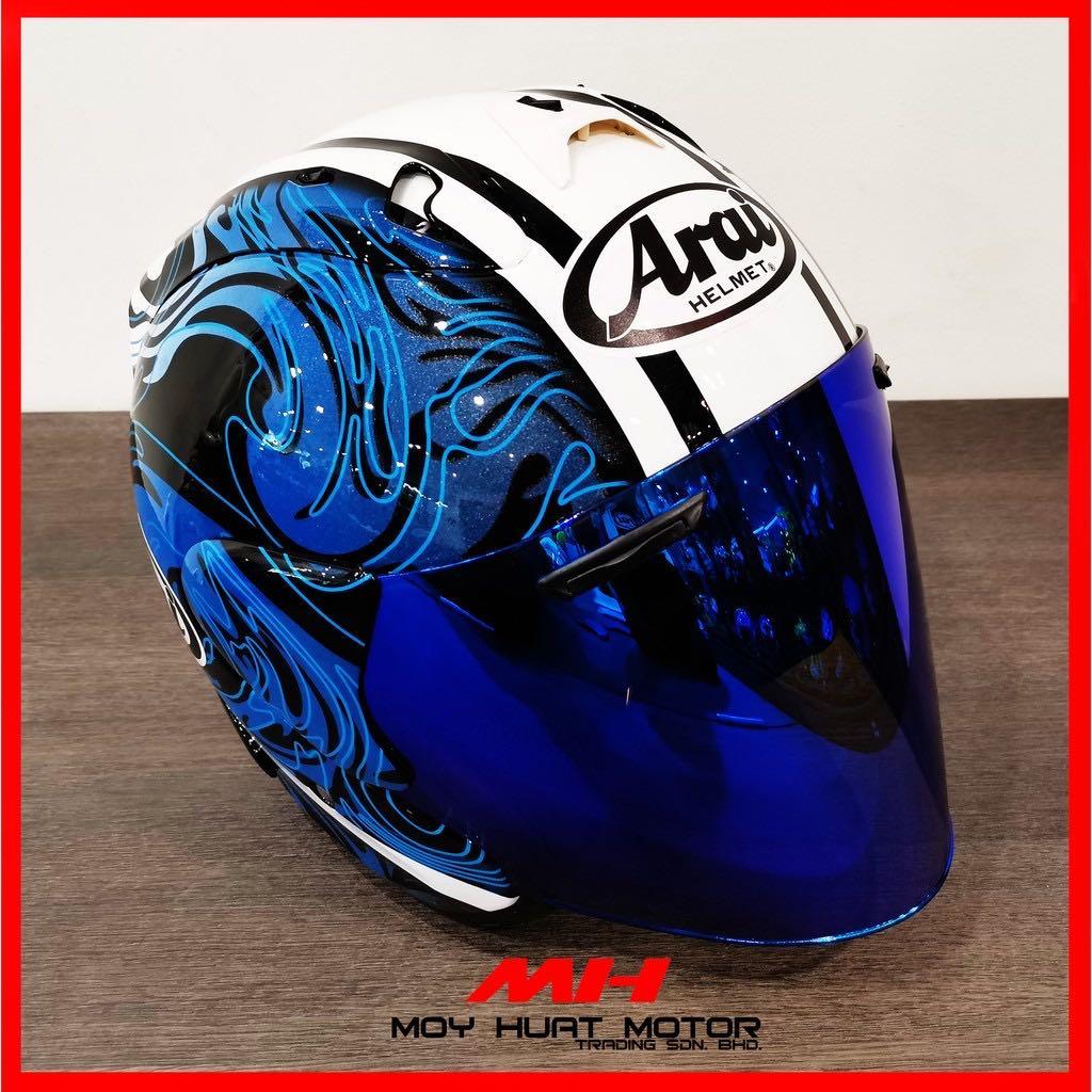 Mhr arai riptide helmet, Motorcycles, Motorcycle Accessories on Carousell